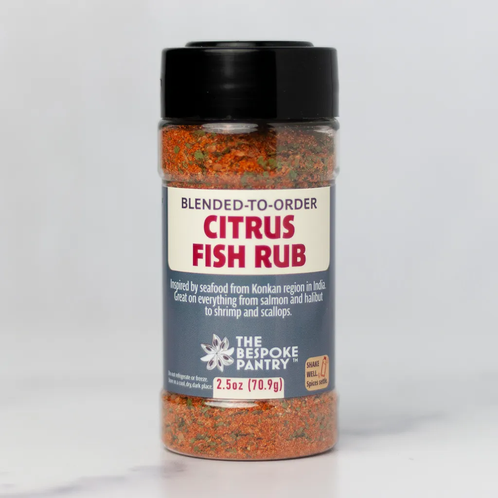 Citrus Fish Rub | The Bespoke Pantry